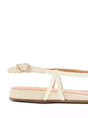 ANCIENT GREEK SANDALS Kardia Braided Cage-style Sandals