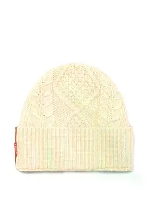 DIESEL® Cable-knit Beanie Hat - Neutrals