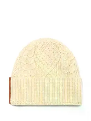 DIESEL® Cable-knit Beanie Hat