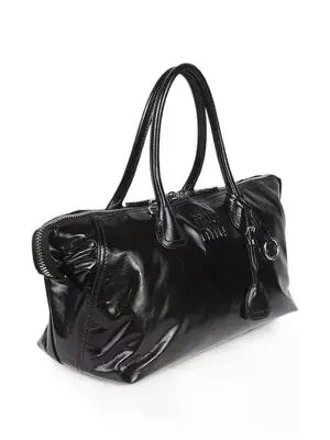 Miu Miu Embossed Leather Tote Bag