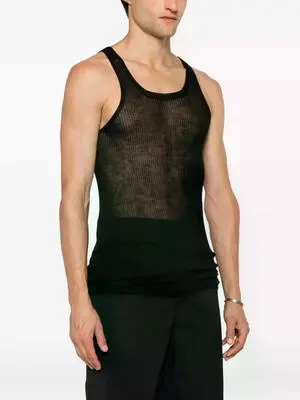 Rick Owens Ribbed Knit Tank Top
