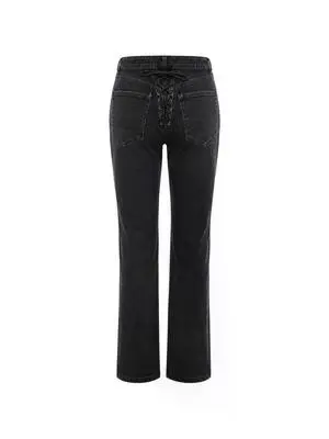 JEAN PAUL GAULTIER Lace-up Detail Jeans
