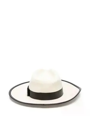 Nina Ricci Ribbon Trim Hat
