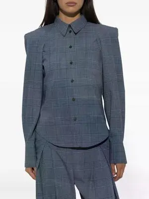 IRO PARIS Check Pattern Lidja Shirt
