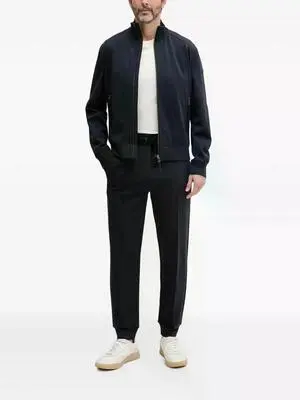 JOOP! Pablo Textured Funnel Neck Zip-up Jacket