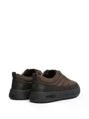 Moncler Altive Leather Panel Sneakers