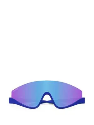 Gucci Geometric Frame Sunglasses - Blue
