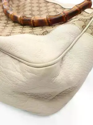 Gucci Diana Bamboo Gg Monogram Shoulder Bag