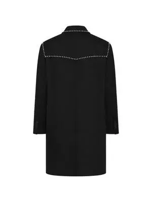 Dsquared2 Stud-embellished Relaxed-fit Coat