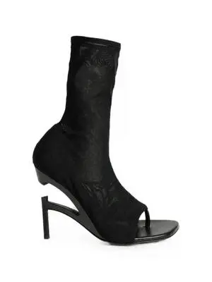 B1ARCHIVE Mesh Panelled Open-toe Sandals