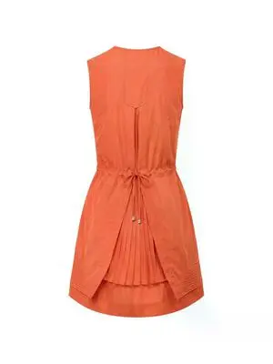 Dsquared2 Sleeveless Mini Dress With Drawstring Waist
