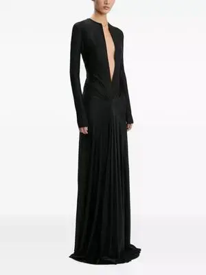 Victoria Beckham Cut-out Gathered Gown