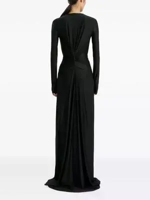 Victoria Beckham Cut-out Gathered Gown