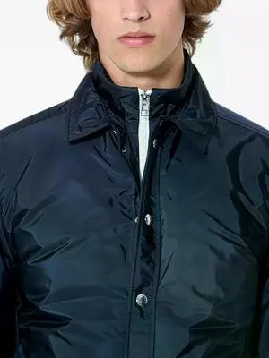 Moncler Zip-up Jacket With Press-stud Fastening And Elasticated Hem