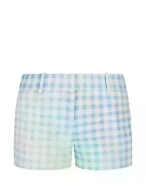 Ermanno Scervino Gingham Check Tailored Shorts