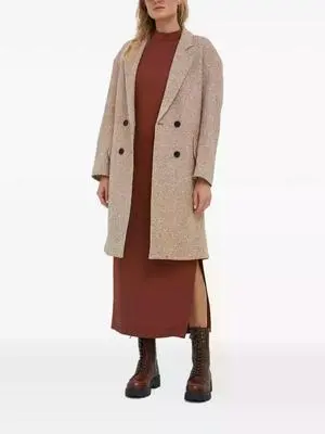 JOOP! Herringbone Double-breasted Coat