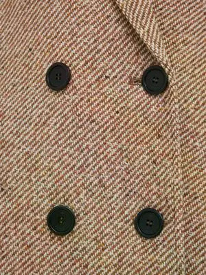 JOOP! Herringbone Double-breasted Coat