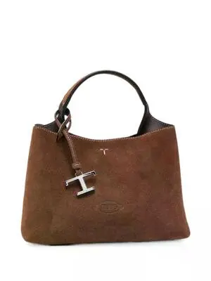 TOD'S Micro Suede Tote Bag