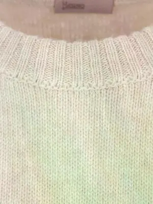 Herno Bouclé-band Ribbed-trim Wool Sweater