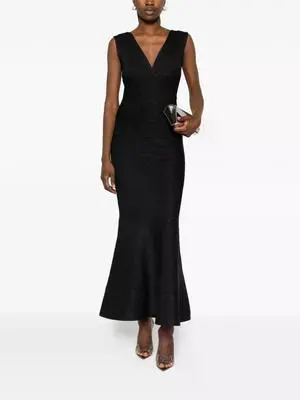 Herve Leger The Mira Bandage Maxi Dress