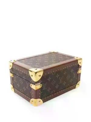 LOUIS VUITTON Monogram Coffret Treasure 24 Jewelry Box - Brown