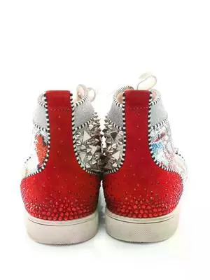 CHRISTIAN LOUBOUTIN High Top Sequin Sneakers