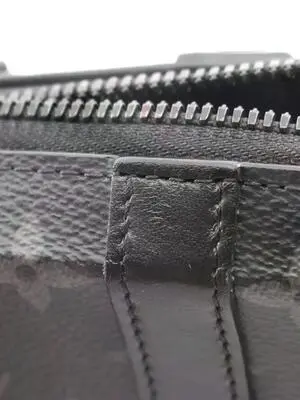 LOUIS VUITTON Soft Trunk Messenger Bag Monogram Eclipse