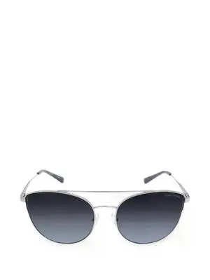 Armani Exchange Cat Eye Frame Sunglasses - Silver