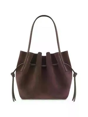 Yuzefi Mini Suede Tote Bag - Brown