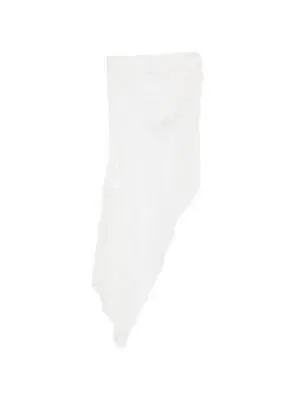 Patrizia Pepe Asymmetric Draped Pareo - Neutrals