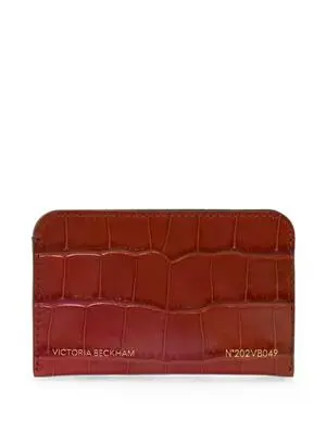 Victoria Beckham Envelope Card Holder - Red