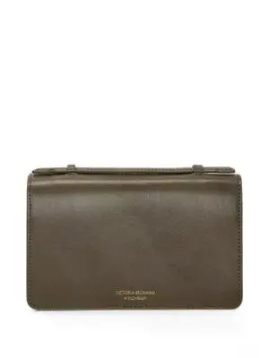 Victoria Beckham Small Dorian Leather Cross Body Bag - Brown