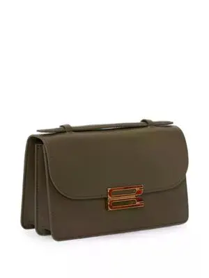 Victoria Beckham Small Dorian Leather Cross Body Bag - Brown