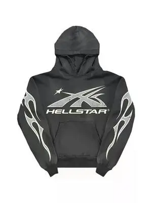 HELLSTAR Flame Print Hoodie
