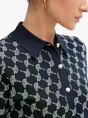 JOOP! Kella Geometric Pattern Polo Shirt
