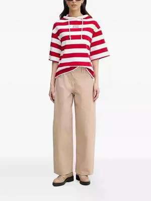 JOOP! Timira Striped Drawstring Hoodie
