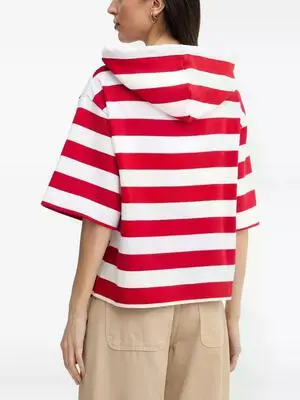 JOOP! Timira Striped Drawstring Hoodie