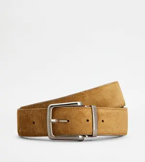 TOD'S Adjustable And Reversible Blet In Leather
