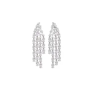 STEPHANIE BROWNE AUSTRALIA Stephanie Browne Australia Cascade Drop Earrings Silver