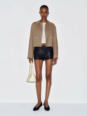 REFORMATION Jordan Jacket - Natural