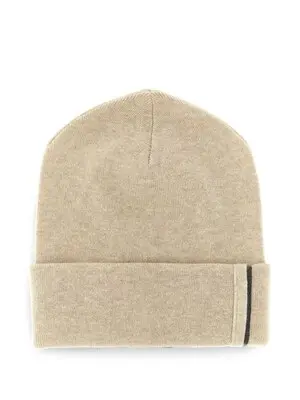 Brunello Cucinelli Cashmere Beanie - Beige