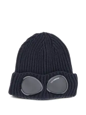 C.P. COMPANY Wool Goggle Hat - Blue