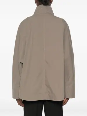 TOTEME Cotton Blend Parachute Jacket - Grey