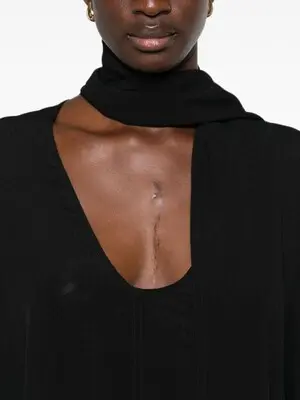 TOTEME Rounded Collar Maxi Dress