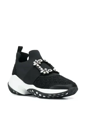 ROGER VIVIER Viv Run Buckle Sneakers