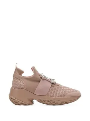 ROGER VIVIER Viv Run Embellished Sneakers