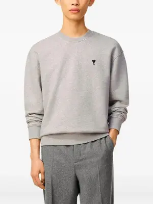 AMI Paris De Coeur Cotton Sweatshirt
