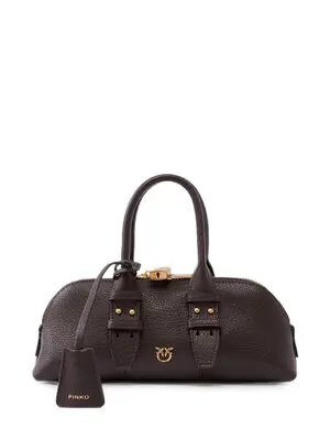 Pinko Horizontal Bowling Bag - Brown