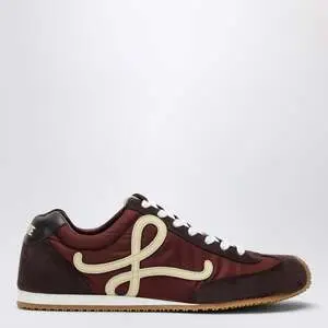 Loewe Ballet Runner 2.0 Sneakers In Nylon And Suede - Red