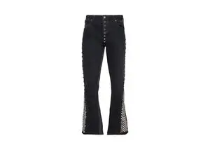 GALLERY DEPT. Studded La Flare Denim Jeans - Black